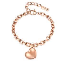 YOKOAMII Gliederarmband &raquo;Y61&laquo; Armband ros&eacute;gold ros&eacute;gold none Modernes Armband f&uuml;r Damen
