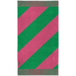 Seahorse Strandtuch »Colorblock Stripe« 100x180, für Strand und Pool, Trendy summer design pink Obermaterial: 100% Baumwolle B/L: 100 cmx180 cm