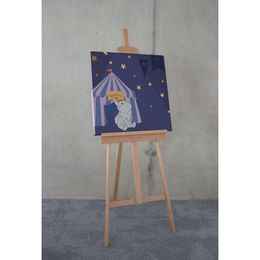 Komar Leinwandbild »Starry Night with Dumbo - Größe 60 x 60 cm« Disney 60 x 60 cm (Breite x Höhe), 1 Stk. tlg. Keilrahmenbild mit Echtholzrahmen,...