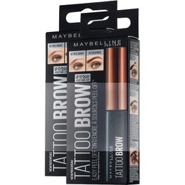 Maybelline NEW YORK Augenbrauen-Gel »Tattoo Brow« mit langem Farbeffekt 2 Medium Brown 0 Make-Up von L'Oréal Paris