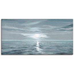 Artland Wandbild »Eisblaues Meer« Gewässer 1 Stk. tlg. als Alubild, Outdoorbild, Leinwandbild, Poster, Wandaufkleber Farbe Bild(er): blau