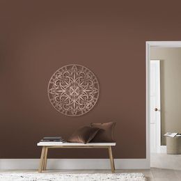 Art for the home Wandbild »Mandala Rund« 1 Stk. tlg. Luxus Metal Art Wanddeko Farbe Bild(er): Rose