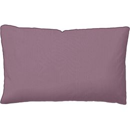 Tom Tailor HOME Kissenbezug »Lisa« Kissenhülle mit zarten Streifen in Uni-Optik, feiner Glanz mauve Obermaterial: 100% Baumwolle B/L: 40 cm x 80 cm