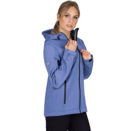 TRIGEMA Softshelljacke »Taillierte Softshell–Kapuzenjacke« 1 Stk. tlg. lavendel L L 44 % Polyester, 46 % Polyamid, 10 % Elastan