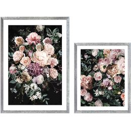 Komar Bild mit Rahmen &raquo;Charming&laquo; 2 Stk. tlg. maschinell Farbe Bild(er): bunt