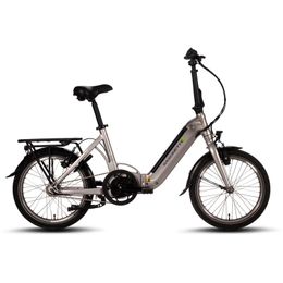 SAXONETTE »Compact Premium Plus« 7 Gang Nabenschaltung Mittelmotor 250 W mit Akku-Ladegerät, Pedelec, Elektrofahrrad für Damen u. Herren...