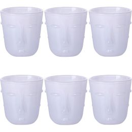 VILLA D'ESTE Gläser-Set »Vis à Vis weiß« Wassergläser-Set, 6-teilig, Inhalt 300 ml weiß