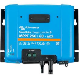 VICTRON ENERGY Solarladeregler »»Solar Charge Controller MPPT Victron SmartSolar 250/60-MC4«« mit MC4 Standard Stecker Blau interface (VE.Can,...