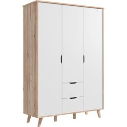 FORTE Drehtürenschrank »Vankka, OTTOs Choice, Kleiderschrank, viel Stauraum, « B/H/T ca.140x200x52cm, Made in Europe, mit...
