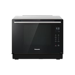 Panasonic Mikrowelle »NN-CS89LBGPG« Dampfgarfunktion Grill und Heißluft Mikrowelle 1000 W edelstahlfarben/schwarz