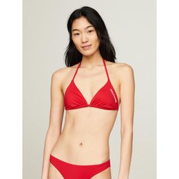 Tommy Hilfiger Swimwear Triangel-Bikini-Top »TRIANGLE RP«, mit Logoschriftzug Primary Red XS (34) - N-Gr N-Gr XS (34) Triangel-Bikini-Top von TOMMY...