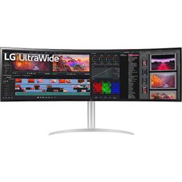 LG LED-Monitor &raquo;49WQ95C-W&laquo; 124 cm/49 &prime;&prime; 5120 x 1440 px DQHD 5 Reaktionszeit 144 Hz wei&szlig;