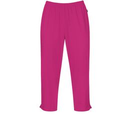 TRIGEMA Jerseyhose »Caprihose« hibiskus M - US-Größen US-Größen M DELUXE-Single-Jersey
