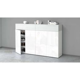 Inosign Schuhschrank &raquo;Savona&laquo; 1 Stk. tlg. wei&szlig; Spanplatte