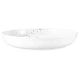 Seltmann Weiden Schüssel »Liberty - Silver Stars« 1 Stk. aus Porzellan Foodbowl 28 cm weiß, silberfarben