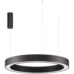 NOVA LUCE LED-Hängeleuchte »MORBIDO« LED-Modul 1 Stk. Warmweiß Schwarz 0