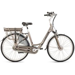 VOGUE BIKE »Basic« 7 Gang Shimano Nexus Schaltwerk Nabenschaltung Frontmotor 250 W Pedelec, Elektrofahrrad für Damen u. Herren grau+grau