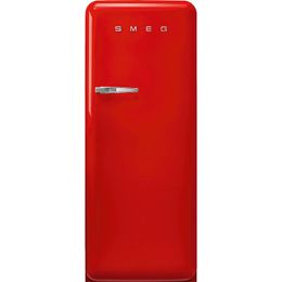 Smeg K&uuml;hlschrank &raquo;FAB28RRD5&laquo; 150 cm hoch 60 cm breit rot Elektronische Temperaturregelung