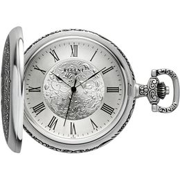 Regent Uhren Regent Herren Taschenuhr &raquo;P723-19457740&laquo; Herrenuhr, Handaufzug, Acrylglas, Geschenkidee silber