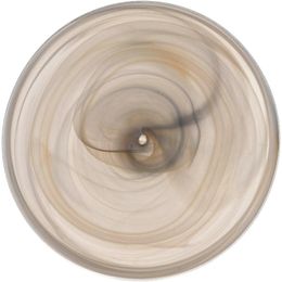 Leonardo Speiseteller »Teller ALABASTRO, 18 cm, 4er-Set« aus geschleudertem Alabasterglas beige, grau, schwarz, braun