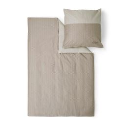 s.Oliver Bettw&auml;sche &raquo;Satinbettw&auml;sche &laquo; 2 Stk. tlg. im minimalistischen Wendedesign beige Obermaterial: 100% Baumwolle B/L: 135 cm x 200 cm