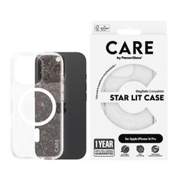 CARE BY PANZERGLASS Handyhülle »Star Lit Case für Apple iPhone 16 Pro« iPhone 16 Backcover, Schutzhülle, Handyschutzhülle, Case, Schutzcase,...