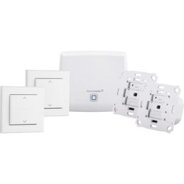 homematic IP Smart-Home Starter-Set &raquo;Starter Set Beschattung&laquo; Smart Home f&uuml;r 2 Rolll&auml;den & Markisen Wei&szlig; Die verschl&uuml;sselte Kommunikation...