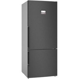 Bosch Kühl-/Gefrierkombination Serie 6 »KGN76AXDR« 186 cm hoch 75 cm breit Black inox-antifingerprint LED-Beleuchtung: So hast du deine...