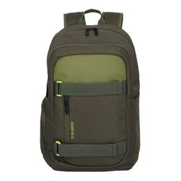 Travelite Laptoprucksack »PATHWAY Strap« Aufsteckfunktion Klettbänder Freizeitrucksack Oliv B/H/T: 31 cm x 48 cm x 19 cm B/H/T: 31 cm x 48 cm x 19...