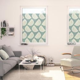 LICHTBLICK ORIGINAL Fensterfolie &raquo;Fensterfolie selbstklebend, Sichtschutz, Moving Rainbow - Gr&uuml;n&laquo; 1 Stk. blickdicht glatt statisch haftend gr&uuml;n...