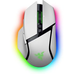 Razer Gaming-Maus »Basilisk V3 Pro 35K« Bluetooth RF Wireless USB weiß Razer Chroma Beleuchtung mit 13 Zonen und vollständiger...