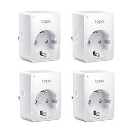 TP-LINK WLAN-Steckdose &raquo;Tapo P110 Smart Wi-Fi Socket mit Energy Monitoring (4-Pack)&laquo; 4 Stk. tlg. Wei&szlig; Kein Hub erforderlich, schnelle Einrichtung...