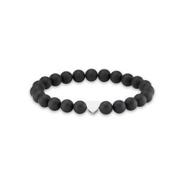Firetti Armband »Schmuck Geschenk Herz Element, Steinarmband, Partnerarmband« Made in Germany - mit Onyx oder Tigerauge...