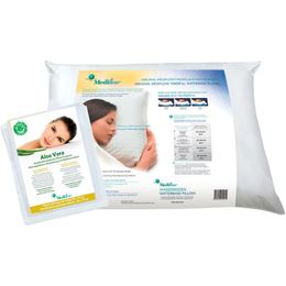 Mediflow Wasserkissen &raquo;Aloe Vera Kombipack - Kissen+Bezug 5228 50x70cm&laquo; wei&szlig; Bezug: 100% Baumwolle. F&uuml;llung: 100% Synthetik