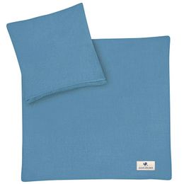 Julius Z&ouml;llner JULIUS Z&Ouml;LLNER Kinderbettw&auml;sche &raquo;Baby- und Kinderbettw&auml;sche aus 100% Musselin&laquo; 2 Stk. tlg. erh&auml;ltlich in den Gr&ouml;&szlig;en 80x80+35x40cm und...