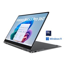 Samsung Convertible Notebook »Galaxy Book5 Pro 360 16'' (NP960Q) Ultra7 16 GB + 512 GB« 40, 6 cm / 16 ′′ Intel Core Ultra 7 ARC 512 GB SSD Grau...