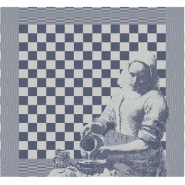 DDDDD Geschirrtuch &raquo;Milk&laquo; aus reiner Baumwolle, Ma&szlig;e je Tuch ca. 60x65 cm blau Obermaterial: 100% Baumwolle