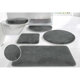 my home Badematte &raquo;Rabbit Badematten, Badvorleger, Badezimmer Teppich&laquo; H&ouml;he 30 mm rutschhemmend beschichtet fu&szlig;bodenheizungsgeeignet schnell trocknend