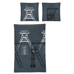 Irisette Bettw&auml;sche &raquo;Sky 8473&laquo; 2 Stk. tlg. edel und hochwertig grau Obermaterial: 100% Baumwolle B/L: 155 cm x 220 cm