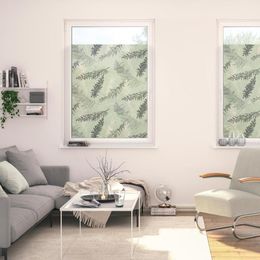 LICHTBLICK ORIGINAL Fensterfolie &raquo;Fensterfolie selbstklebend, Sichtschutz, Fir Branches - Gr&uuml;n&laquo; 1 Stk. blickdicht glatt statisch haftend gr&uuml;n B/L:...