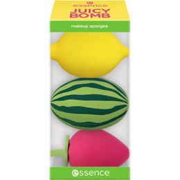 Essence Make-up Schwamm »JUICY BOMB PARTY makeup sponges« Präzises Verblenden von cremigen und pudrigen Texturen, weich. Fruity Fusion Weiche...