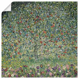 Artland Wandbild »Apfelbaum I. 1912« Bäume 1 Stk. tlg. als Alubild, Outdoorbild, Leinwandbild, Poster, Wandaufkleber Farbe Bild(er): grün