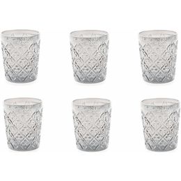 VILLA D'ESTE Gläser-Set »Marrakech Transparent« Wassergläser-Set, 6-teilig, Inhalt 240 ml transparent