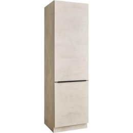 BASIC BY BALCULINA Kühlumbauschrank »Sanibel Küchenschrank, Küchenhochschrank BxHxT 60 x 210 x 58 cm« 1 Stk. tlg. Breite 60cm, 2 Türen, 2...
