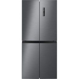 Hanseatic Multi Door »HCDC18080CI« 180 cm hoch 79 cm breit NoFrost, Display, Türalarm edelstahl
