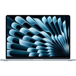 Apple Notebook »MacBook Air 15" (2025)« 38, 91 cm / 15, 3 ′′ M4 10-Core GPU 512 GB SSD sky blue