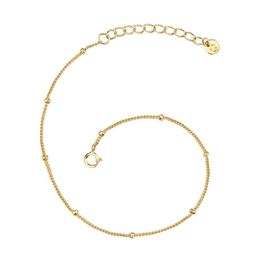 Glanzstücke München GLANZSTÜCKE MÜNCHEN Panzerarmband »X1185« aus Sterling Silber roségold none Filigranes Damen-Armband mit Panzerkettchen