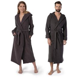 Möve MÖVE Kimono »Wellbeing« 1 Stk. tlg., in modernem Uni graphit L Länge: 135 cm Kuschelige Wohlfühlkollektion im Einklang mit der Natur