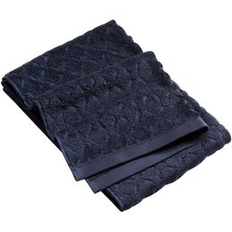 Esprit Handtuch &raquo;Modern Grid&laquo; Hoch-Tiefstruktur in Steppoptik navy blue Obermaterial: 100% Baumwolle B/L: 50 cmx100 cm