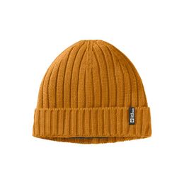 Jack Wolfskin Beanie »RIB KNIT BEANIE« safflower onesize onesize Warme Strickmütze